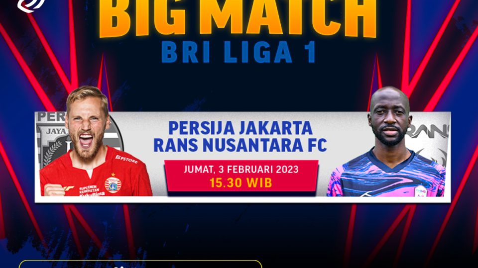 Live Streaming Persija Jakarta vs RANS Nusantara | Vidio