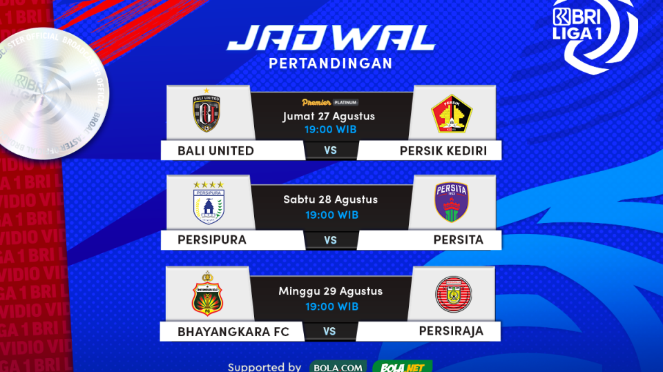 Live Streaming BRI Liga 1 Pekan Perdana 2021-2022 - Vidio Blog
