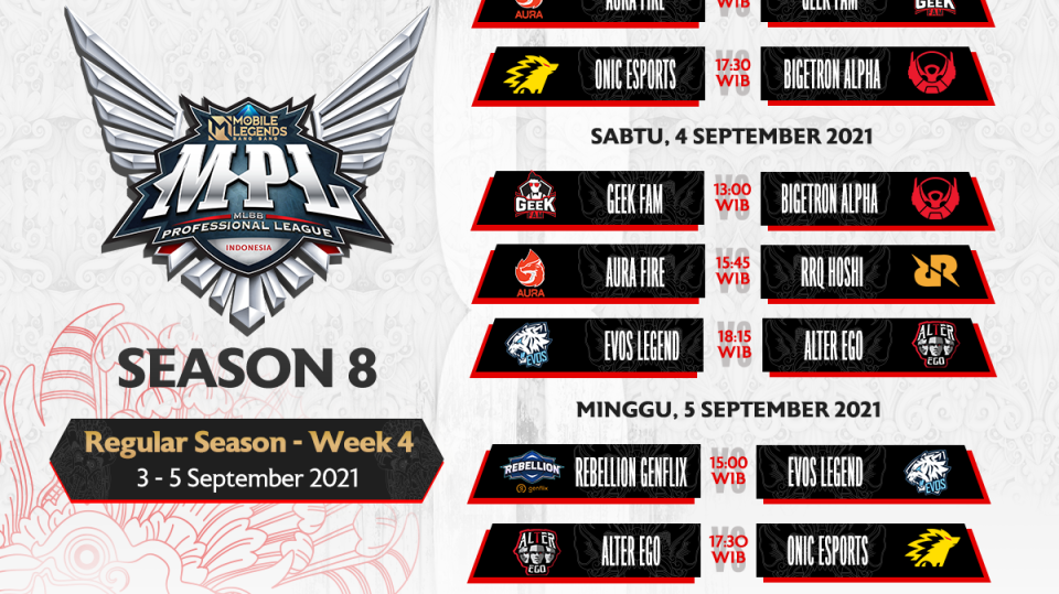 Live Streaming MPL ID Regular Season 8 Week 4 di Vidio - Vidio Blog