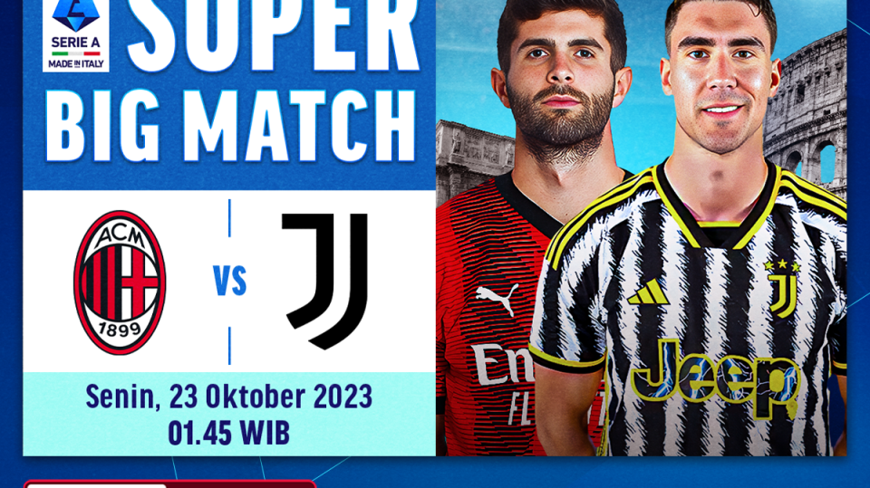 Jadwal dan Link Streaming Milan vs Juventus Serie A 23/24 - Vidio Blog