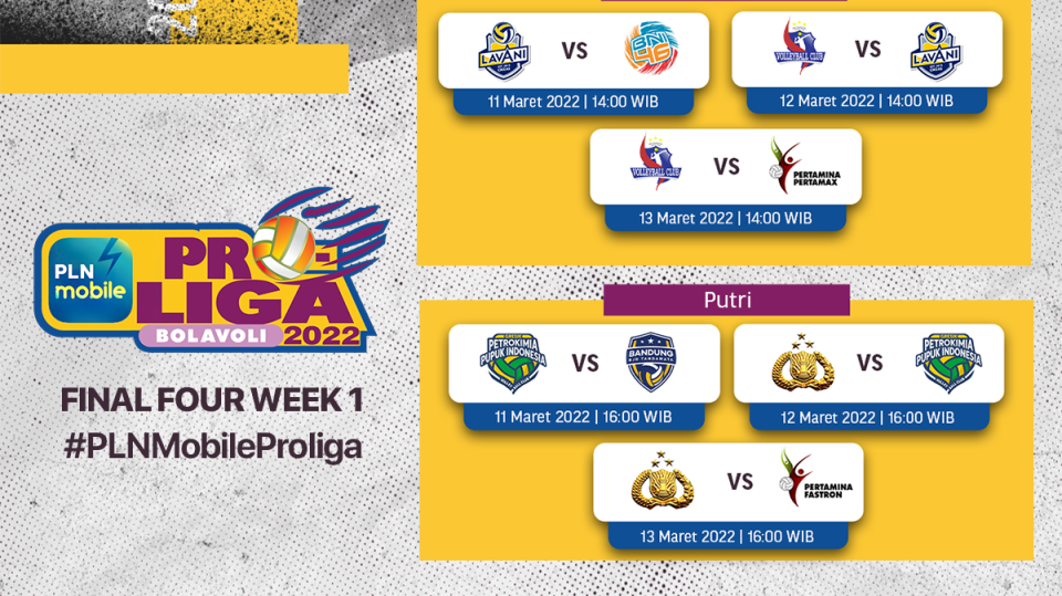 Link Live Streaming Proliga 2022 Final Four Seri Pertama di Vidio - Vidio Blog