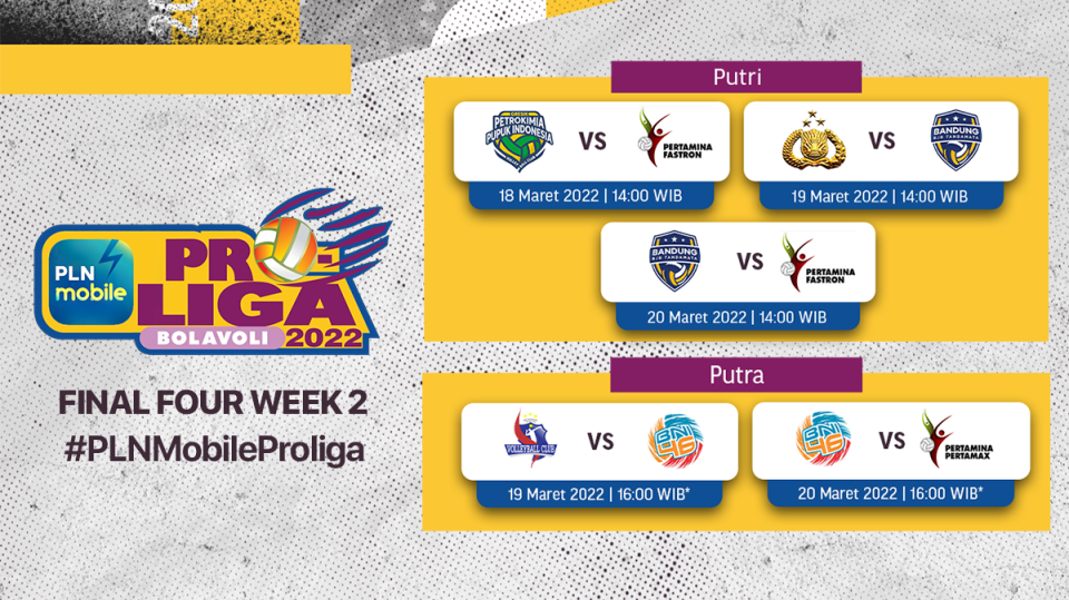 Live Streaming Proliga 2022 Final Four Seri Kedua, Jadwal dan Klasemen - Vidio Blog