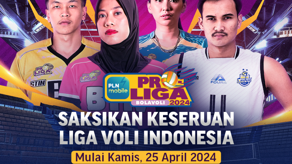 Live PLN Mobile Proliga 2024 Dimana dan Jadwal Pertandingan - Vidio Blog