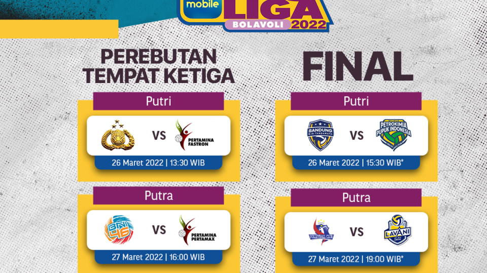 Ini Dia Link Live Streaming Final Proliga 2022 di Vidio - Vidio Blog