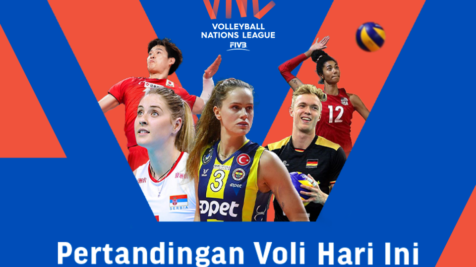 Live Streaming Big Match VNL 2021: Republik Dominika vs Korea dan China vs Kanada - Vidio Blog