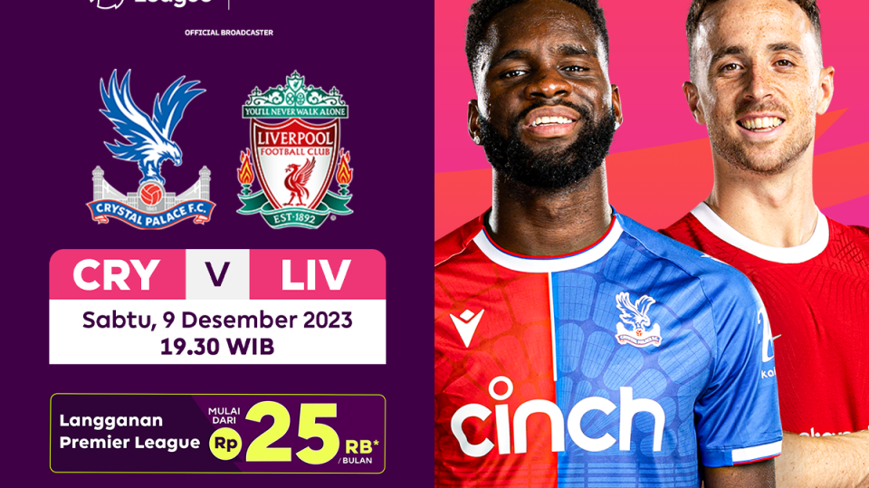 Link Streaming Crystal Palace vs Liverpool, Liga Inggris 23/24 - Vidio Blog