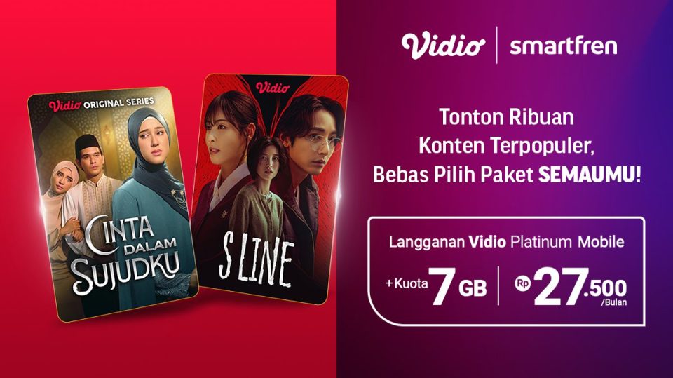 Paket Vidio Platinum Mobile yang Fleksibel untuk Pengguna Smartfren ...