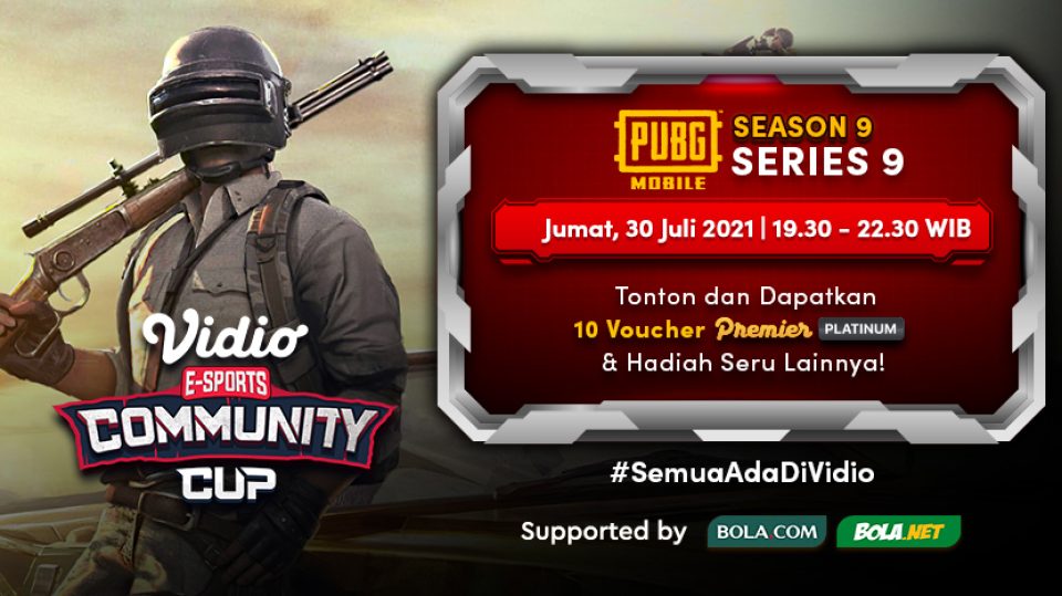 Live Streaming Vidio Community Cup Hari Ini, Season 9 - PUBG Mobile Series 9 Final Day - Vidio Blog